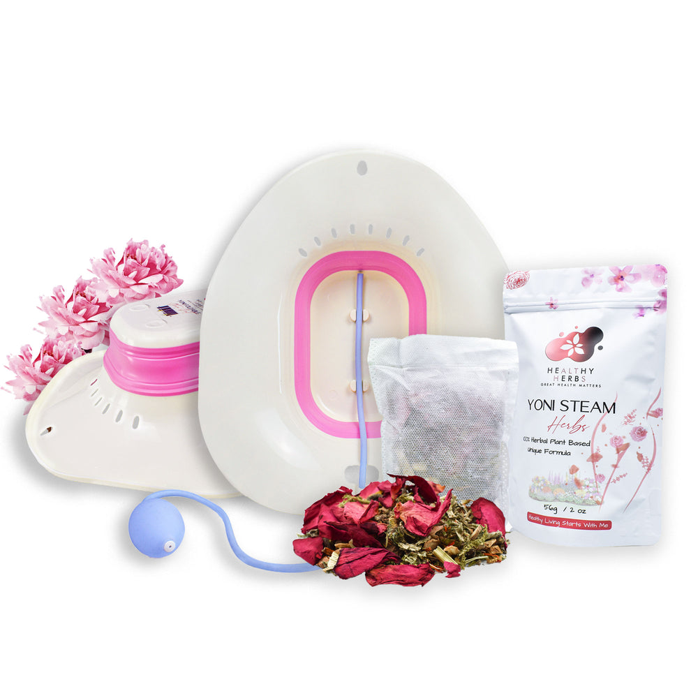 Yoni Steam Bundle Kit with Seat by HEALTHY HERBS - Healthy Herbs Store